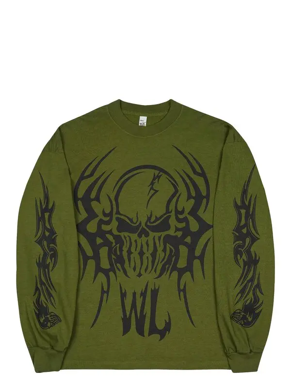 WARREN LOTAS Hazard Long-sleeve T-shirt - Green