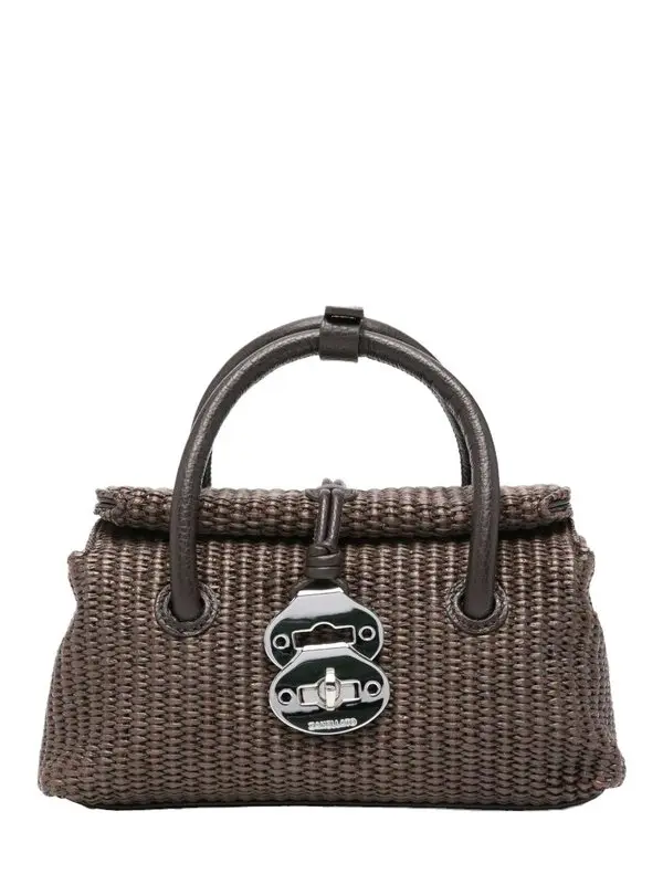 ZANELLATO Dotta Vimini Baby Handbag - Brown