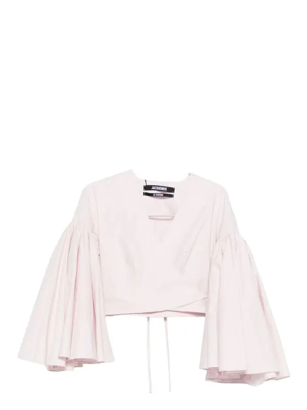 Jacquemus Le Cache Coeur Paysan Top - Pink