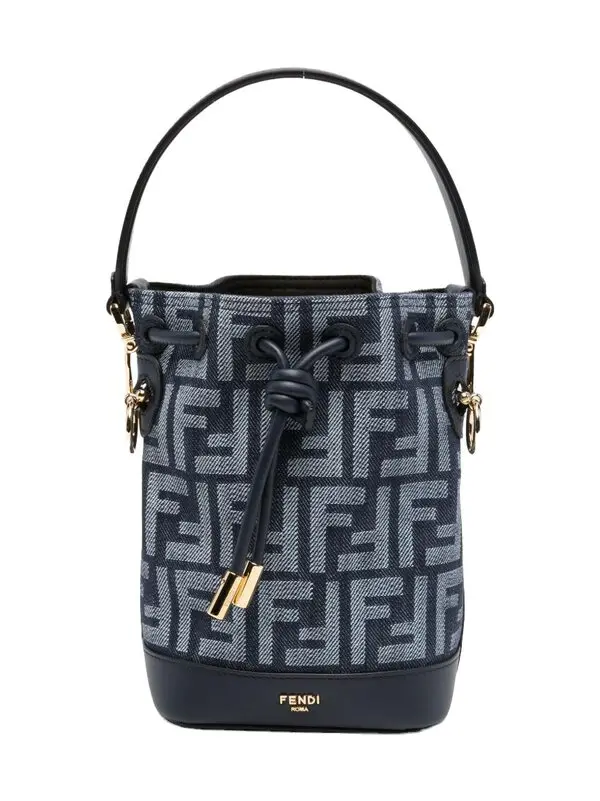 Fendi Mon Tresor Mini Bucket Bag - Blue