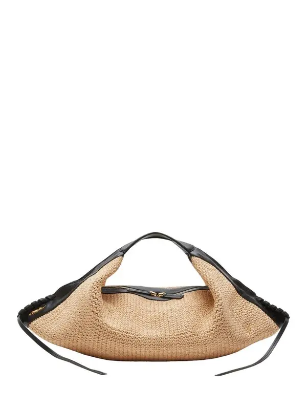 3.1 Phillip Lim Raffia Luna Handbag - Sand