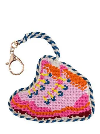 FURBISH Snow Boot Bag Charm - Bright Pink
