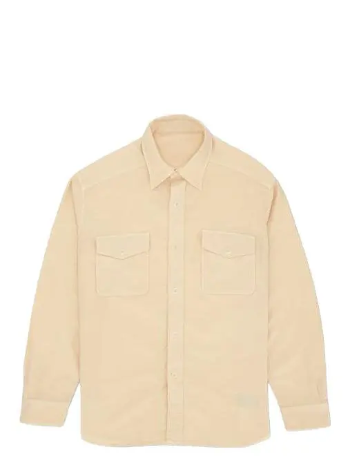 FORTELA Cpo Twill Cotton Overshirt - White