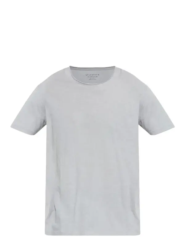 ALLSAINTS Figure Raw-edge T-shirt - Grey