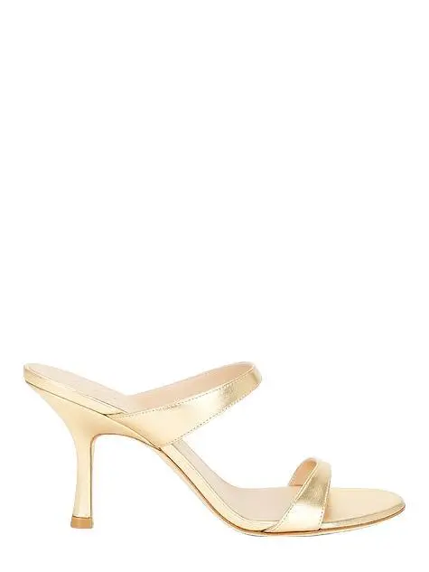 STUART WEITZMAN Nudist Slide 85 - Gold