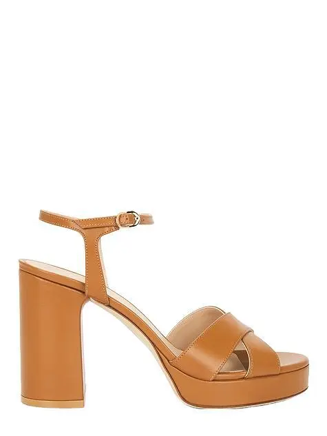 STUART WEITZMAN Dayna Platform Sandal - Boho Tan