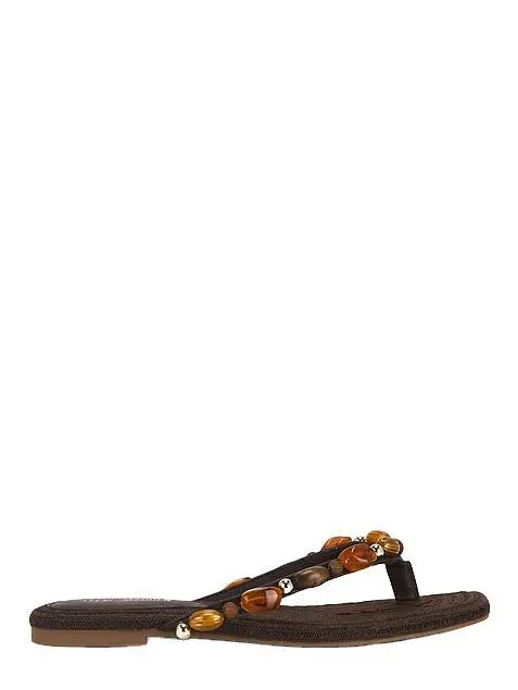 Steve Madden Marble Flip Flop - Brown Multi