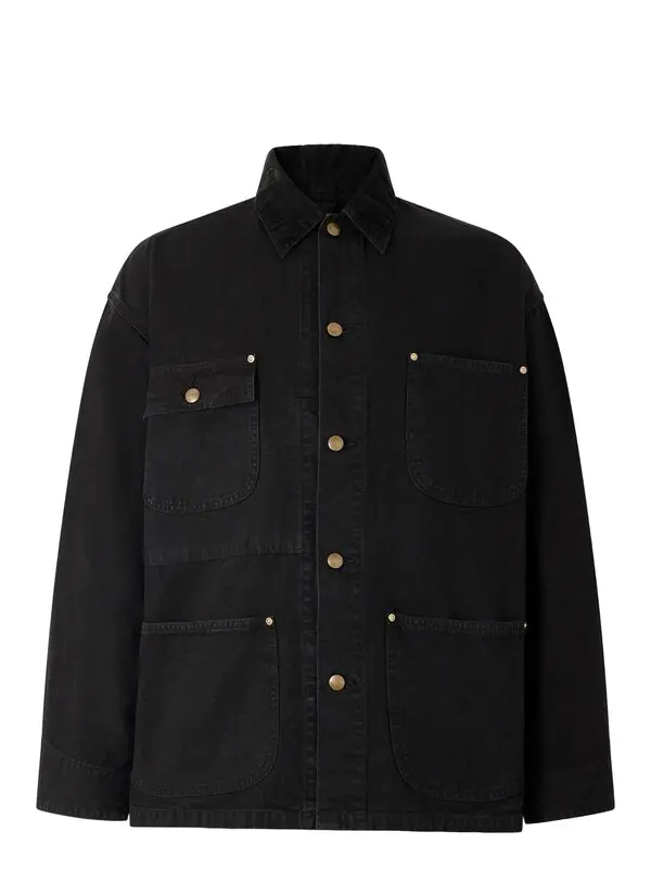 ORSLOW Cotton-canvas Coverall Jacket - Black