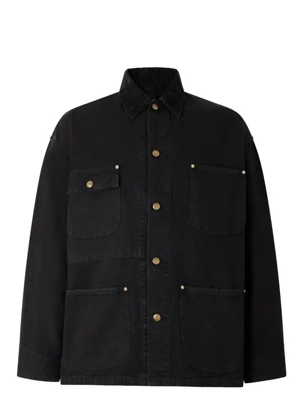 ORSLOW Cotton-canvas Coverall Jacket - Black