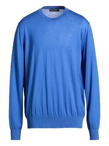 Dolce & Gabbana Cashmere Crewneck Sweater - Blue