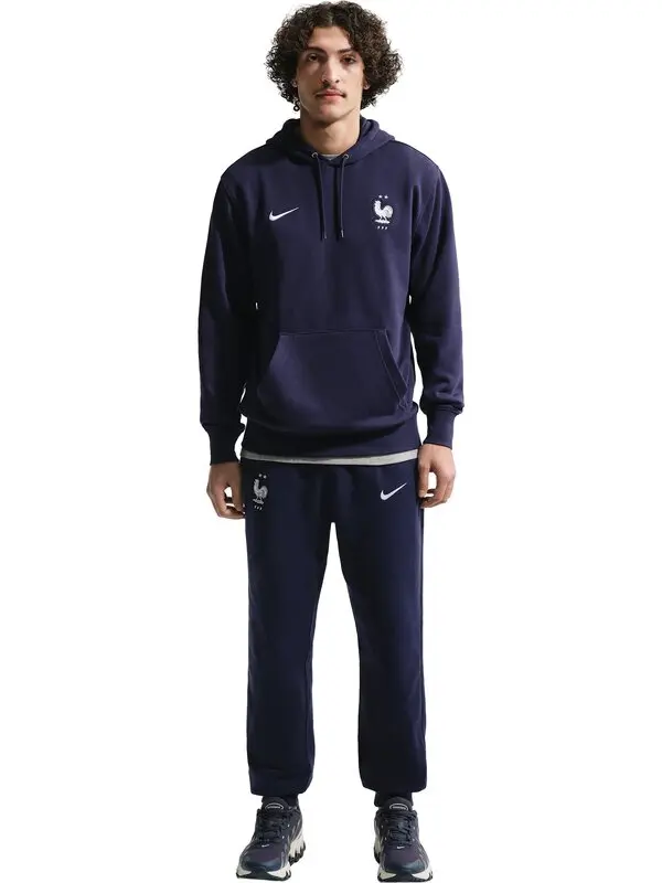 Nike Fff Club Soccer French Terry Jogger Pants - Blue
