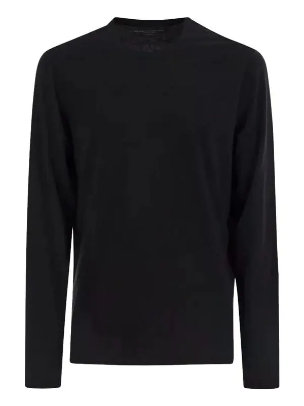 Majestic Filatures Long-sleeve Crew-neck T-shirt - Black