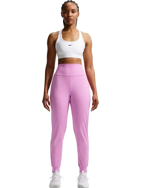 Nike One High-waisted Knit Jogger Pants - Purple