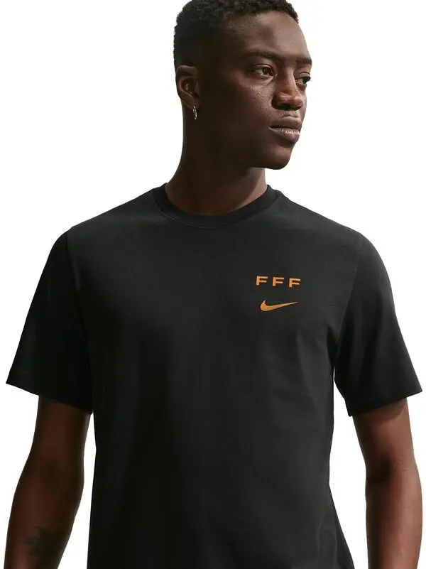 Nike Fff Soccer T-shirt - Black