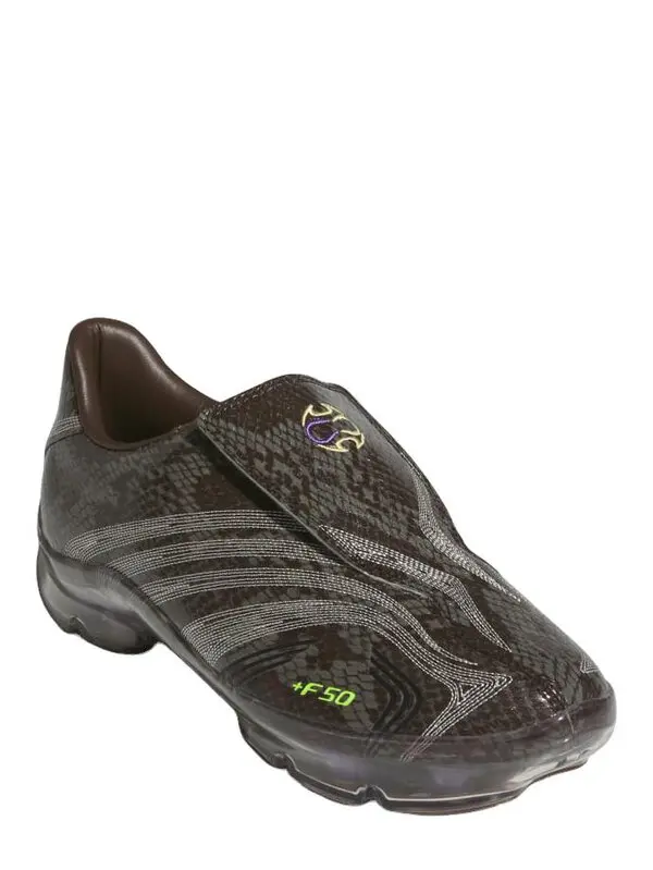 Adidas F50 Adiframe Shoes - Dark Brown / Purple Rush / Brown