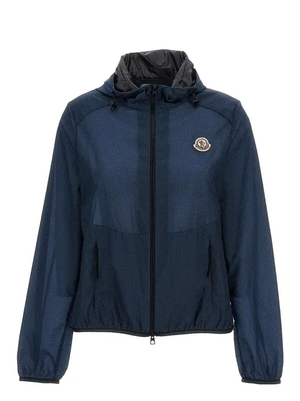 Moncler Edasic Windbreaker Jacket - Blue