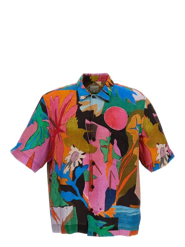 Paul Smith Short-sleeve Patterned Shirt - Multicolor