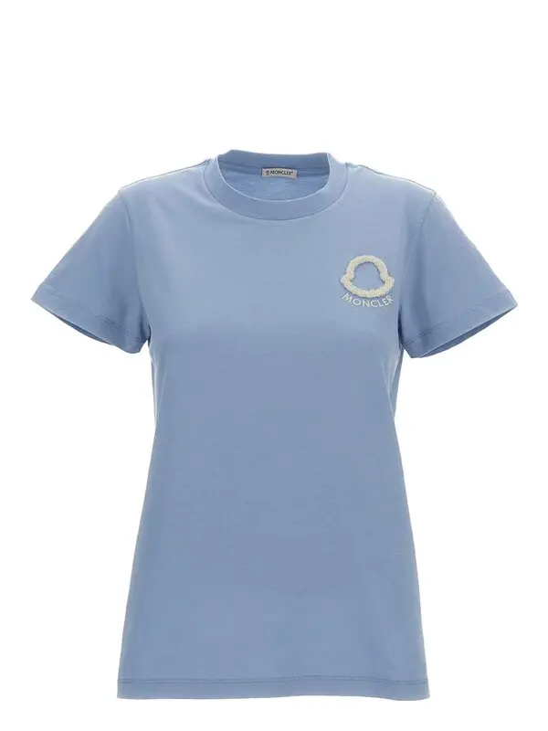Moncler Short-sleeve T-shirt - Sky Blue