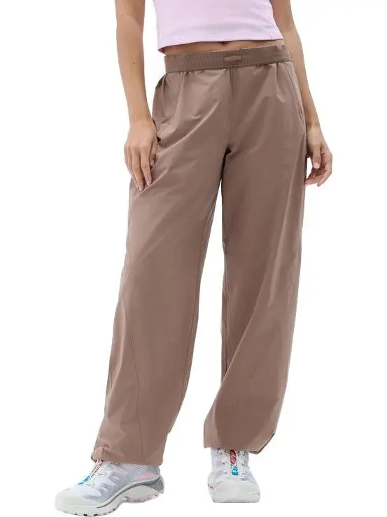 HALFDAYS Gwen Wide Leg Cargo Pants - Suede
