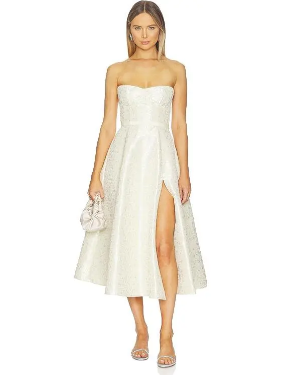 V. CHAPMAN Vanessa Dress - Lemon