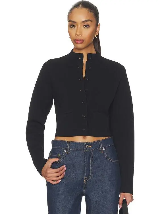 EAVES Augustyne Knit Jacket - Black