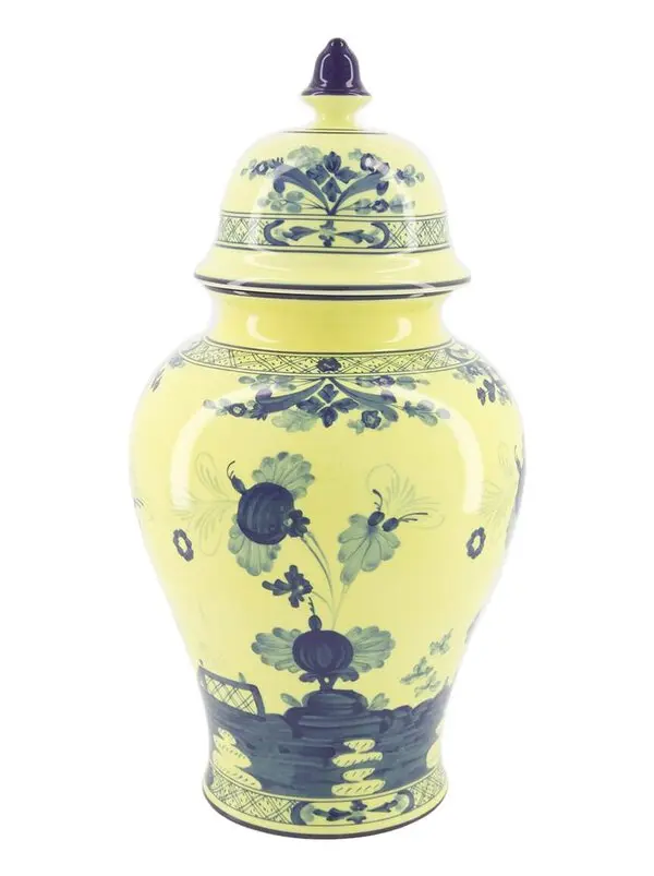 GINORI 1735 Oriente Italiano Large Potiche Vase - Blue