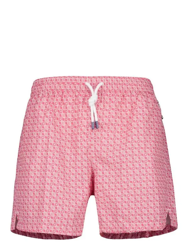 Fedeli Madeira Sustainable Swim Trunk - Pink