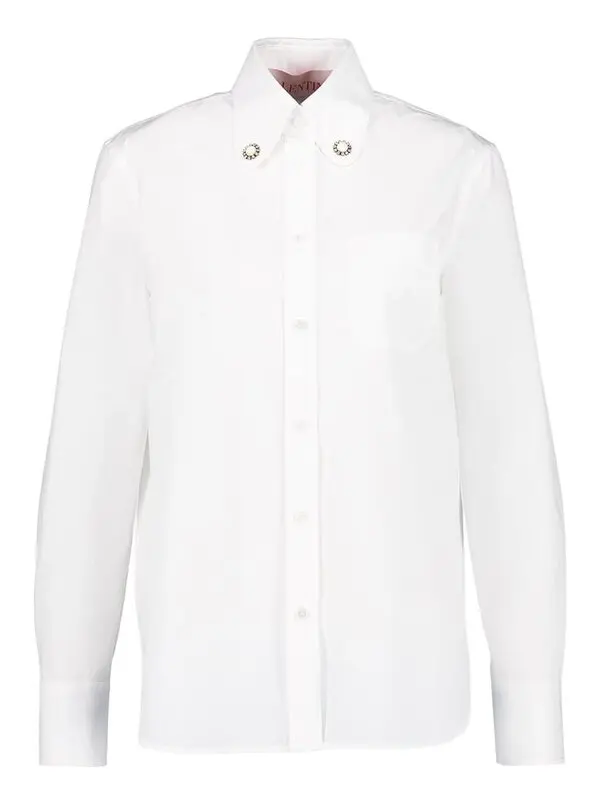 Valentino Garavani Cotton Poplin Shirt - White