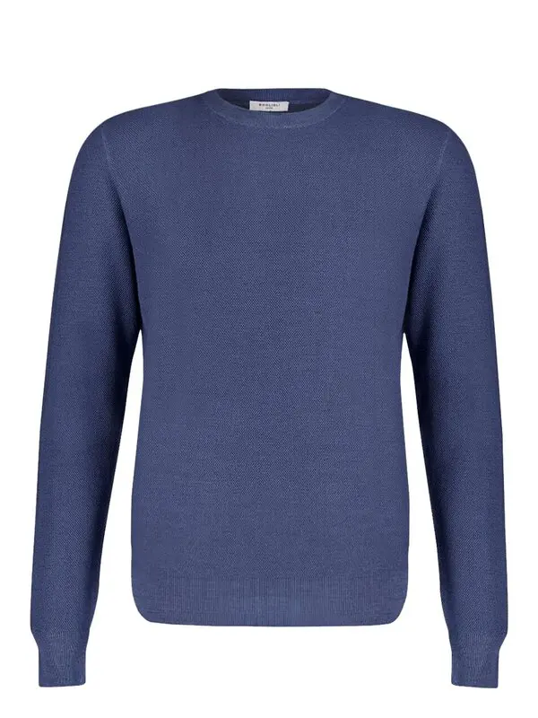 Boglioli Wool Sweater - Blue