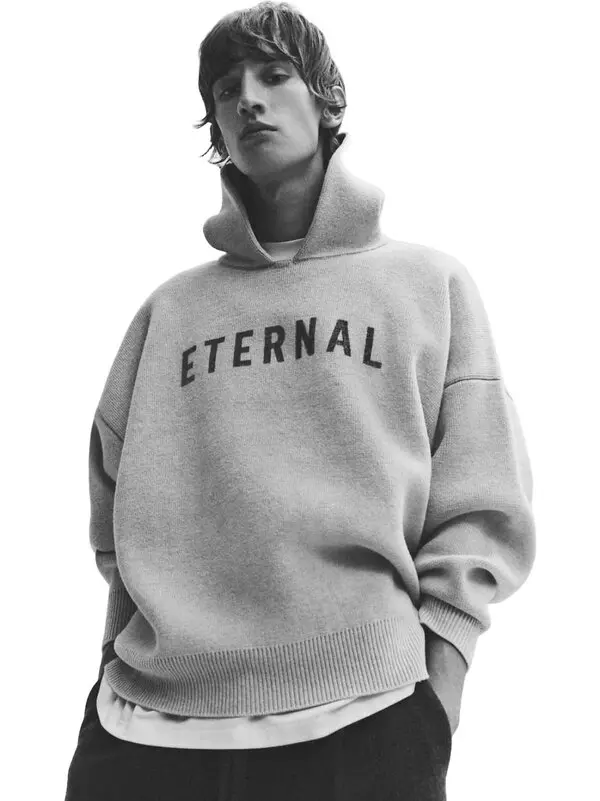 Fear Of God Eternal Merino Knit Sweatshirt - Beige