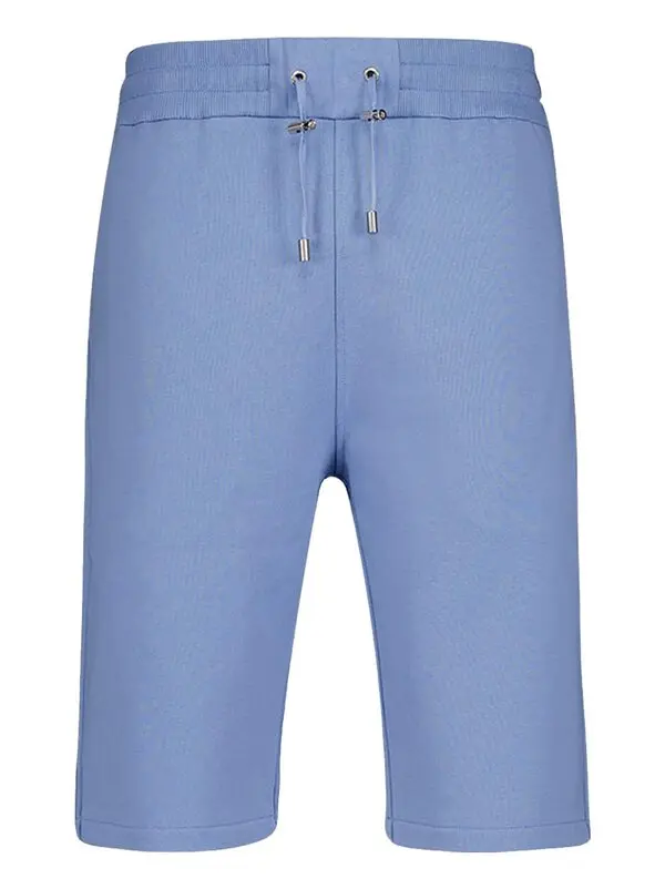 Balmain Cotton Track Shorts - Blue