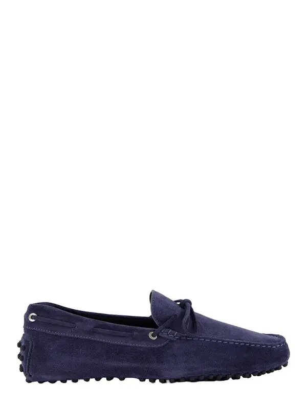 AURELIEN Suede Driving Shoes - Blue