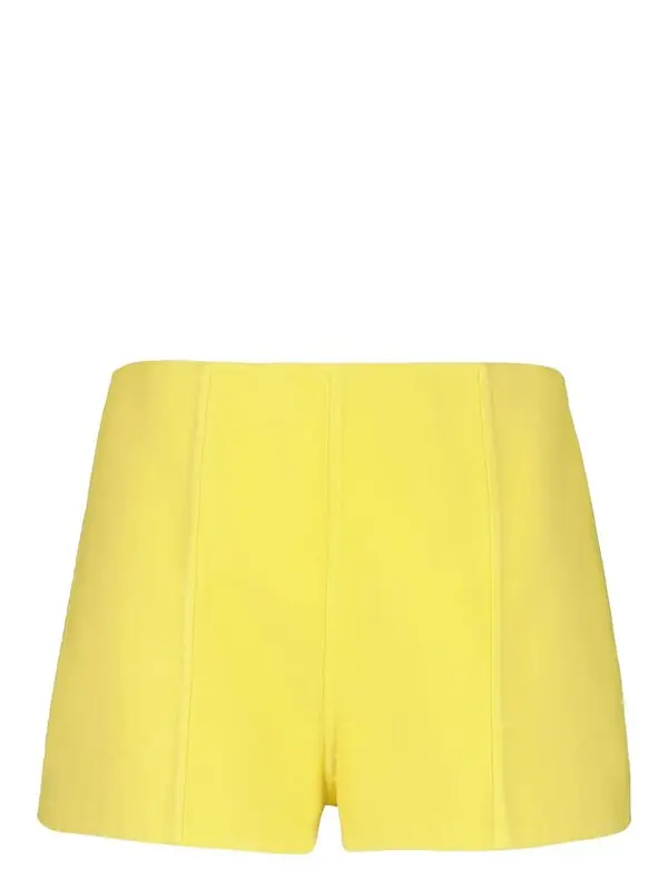 Prada Double Cotton Shorts - Yellow