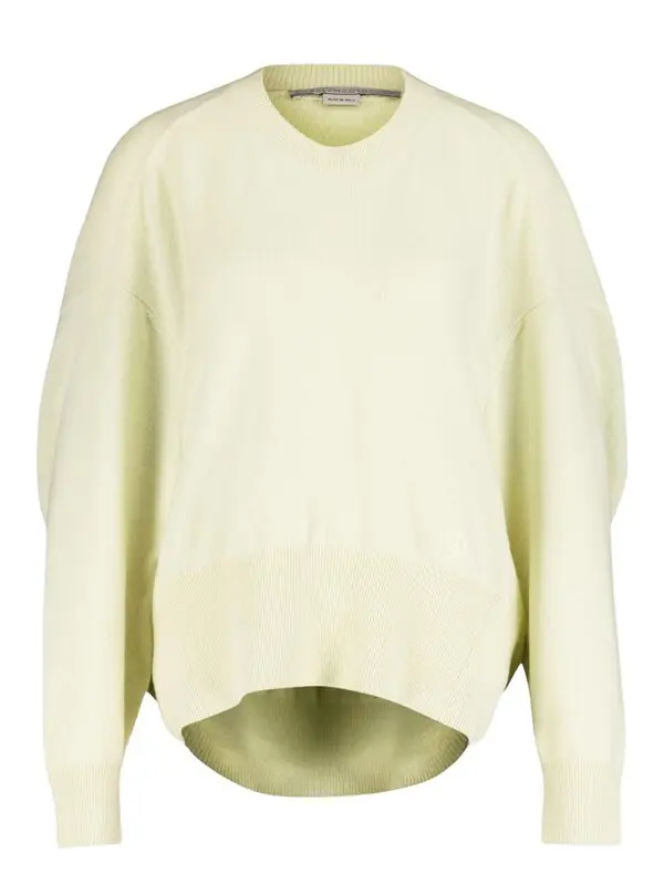 Stella McCartney Regenerated Cashmere Blend Jumper - Yellow