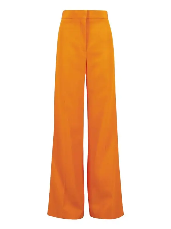 Stella McCartney Mid-rise Flared Trousers - Orange