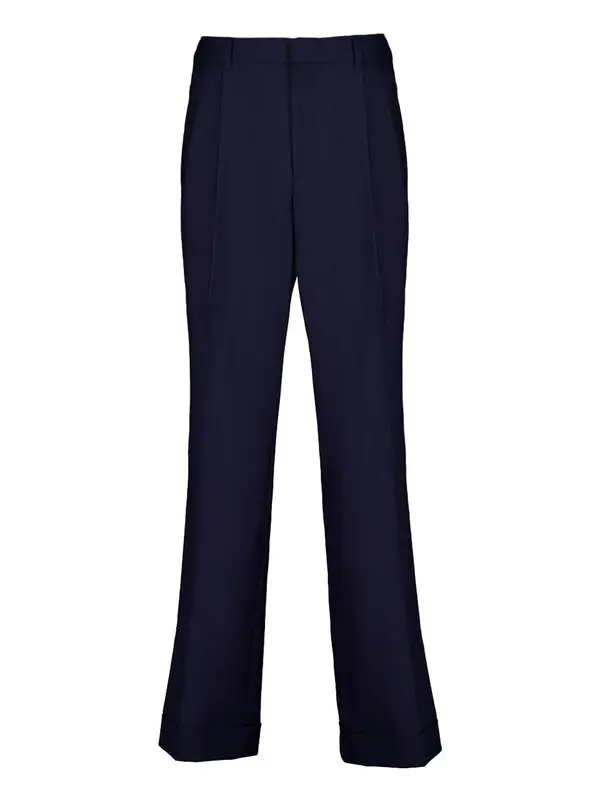 Casablanca Tailored Pleated Trousers - Blue