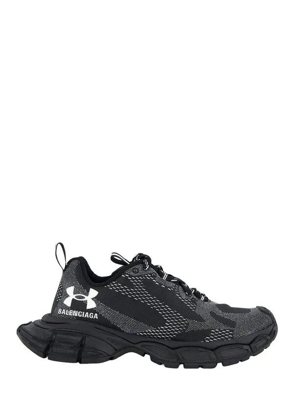 Balenciaga 3xl Knit Sneakers - Black
