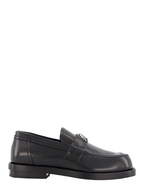 Alexander McQueen Classic Leather Loafers - Black
