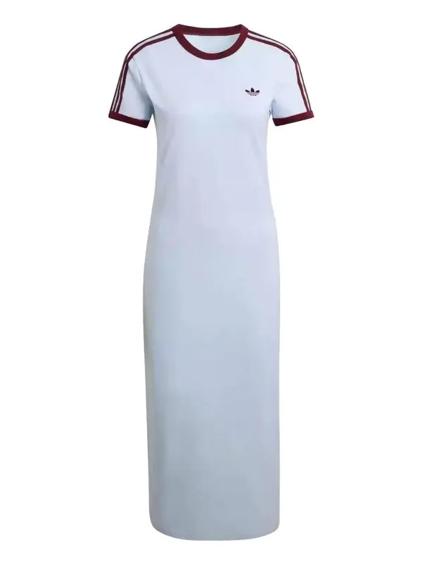Adidas 3 Stripes Midi Dress - Blue