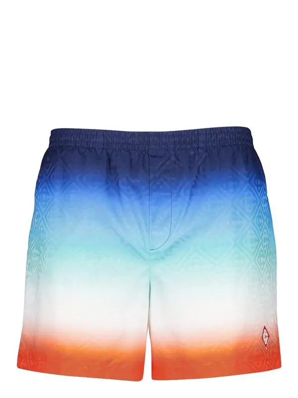 Casablanca Gradient Jacquard Swim Shorts - Multicolour
