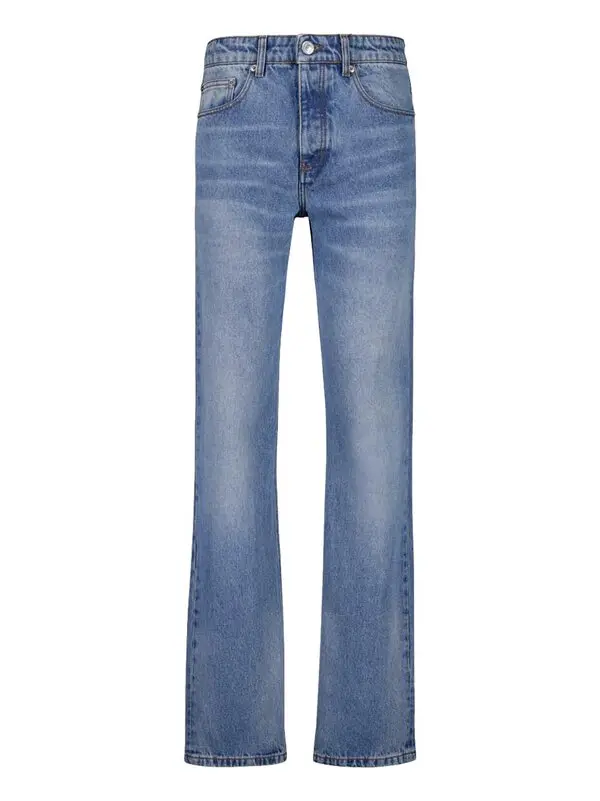 Ami Cotton Classic Fit Jeans - Blue