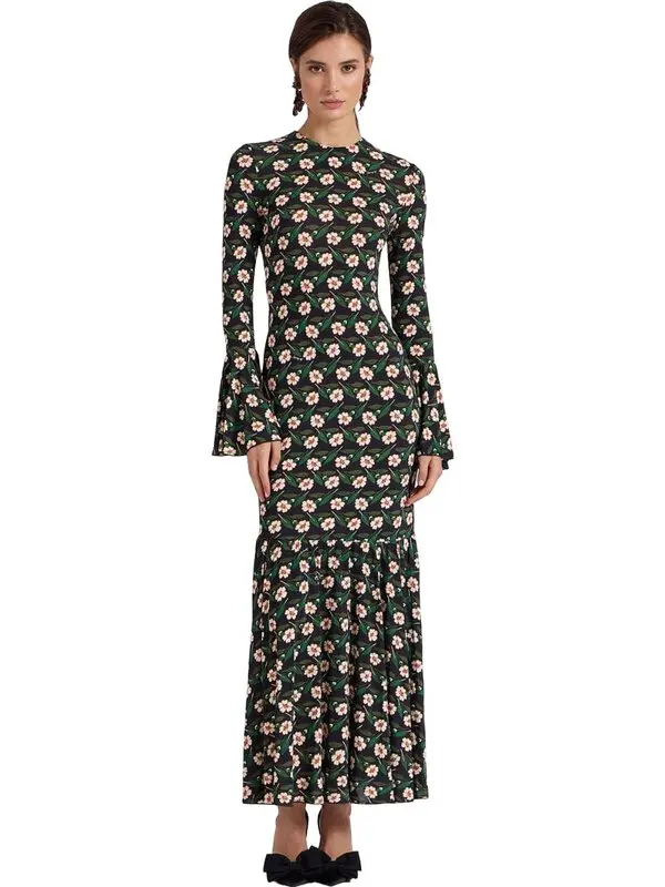 La DoubleJ Alba Flowy Jersey Dress - Multicolour