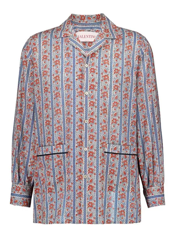 Valentino Garavani Voyage Imaginarie Long-sleeve Shirt - Multicolour
