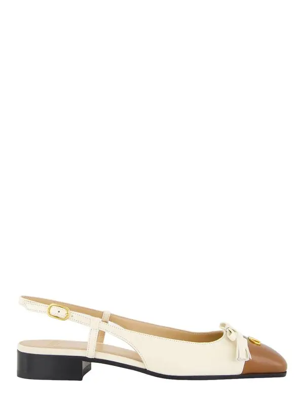 Valentino Garavani Valet Du Roi Slingback Ballerina - Multicolour