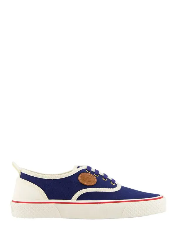 Valentino Garavani Nojoke Canvas Trainers - Blue