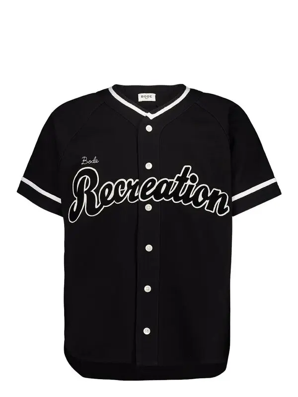 BODE Baseball Shirt - Black