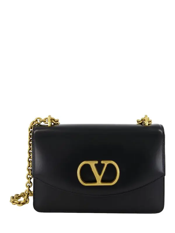 Valentino Garavani Vain Shoulder Bag - Black