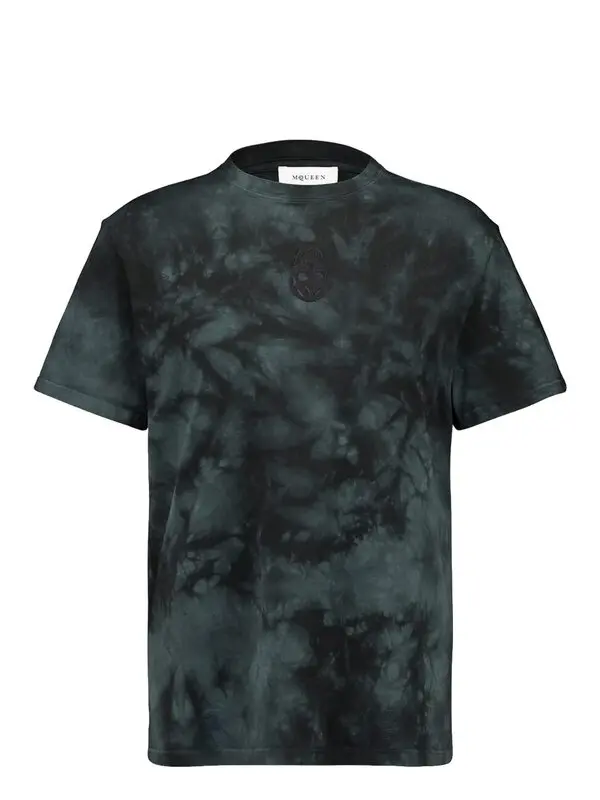 Alexander McQueen Washed Dye T-shirt - Black