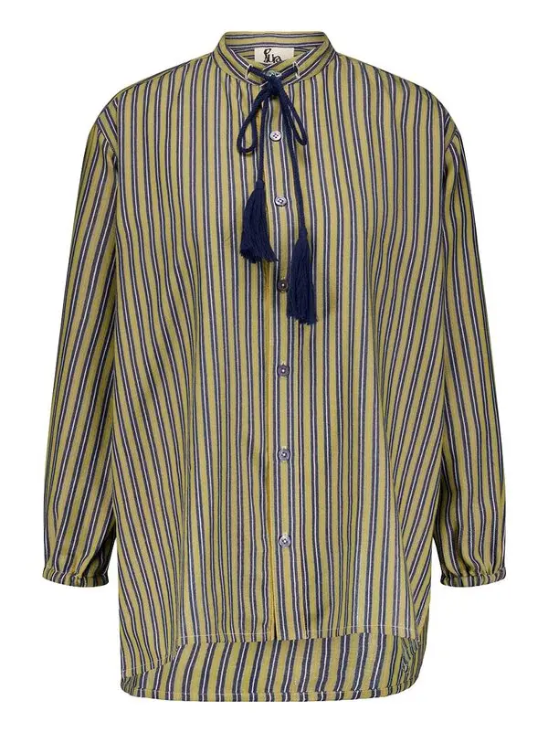 PAULA X Marrakshi Life Striped Oversized Blouse - Multicolour