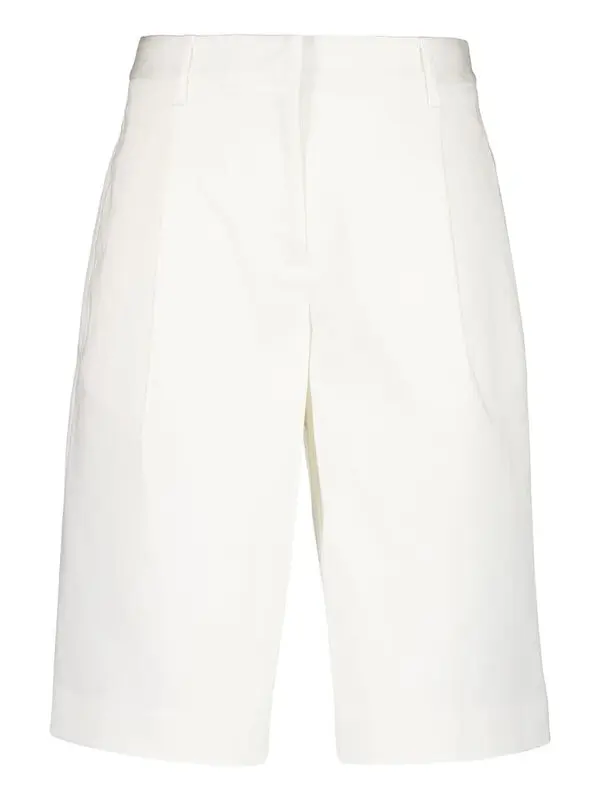 Matteau Long Chino Short - White